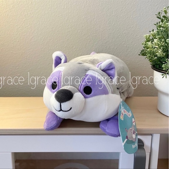 Squishmallows | Toys | Squishmallow Rocky The Racoon Hugmallow 2 Nwt ...